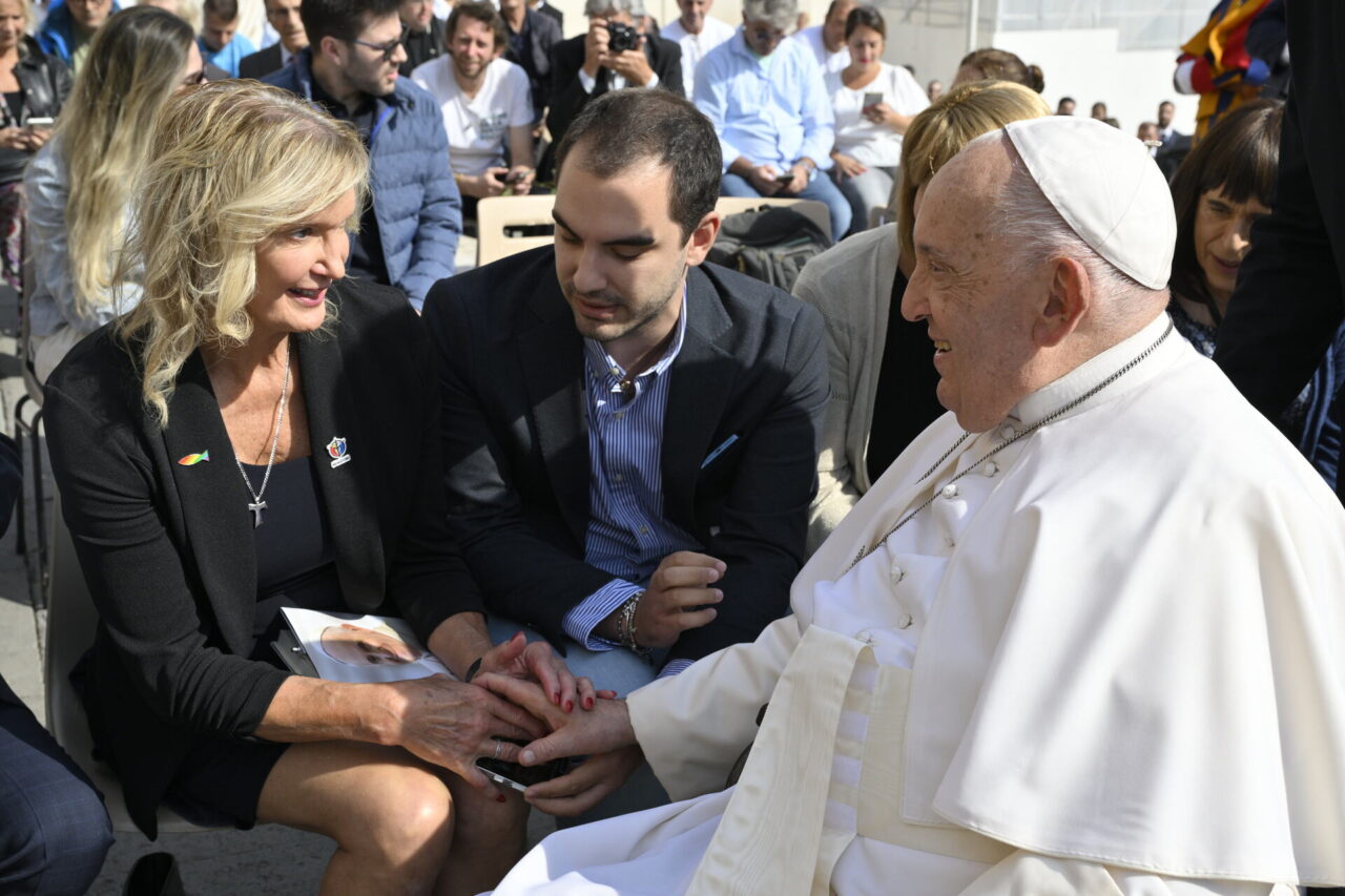 How meeting Pope Francis gave hope to four Catholic transgender women ...